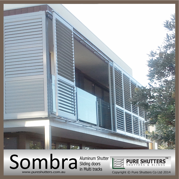 Outdoor Sliding Aluminum Shutters_PURE SHUTTERS COMPANY LIMITED